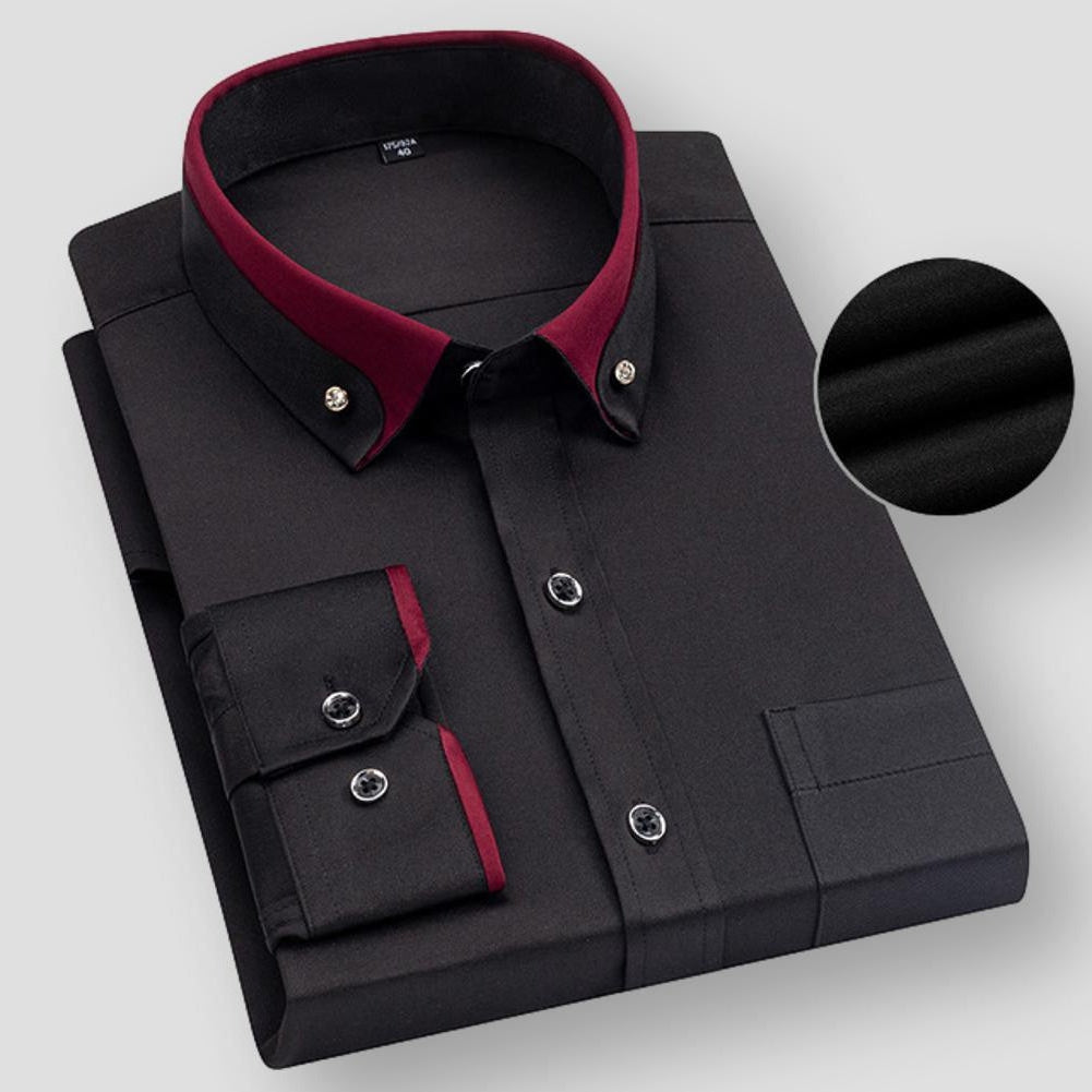 Saint Martin Benson Dress Shirt - Moon Morris