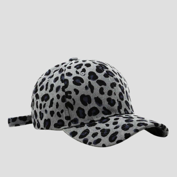 Moon Madrid Tyler Leopard Corduroy Cap - Moon Morris