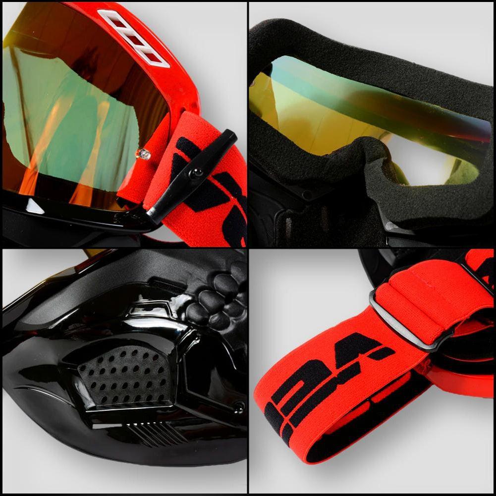 Saint Martin Fremont Skull Jaw Mask Goggles - Moon Morris