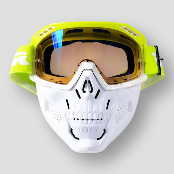 Saint Martin Fremont Skull Jaw Mask Goggles - Moon Morris